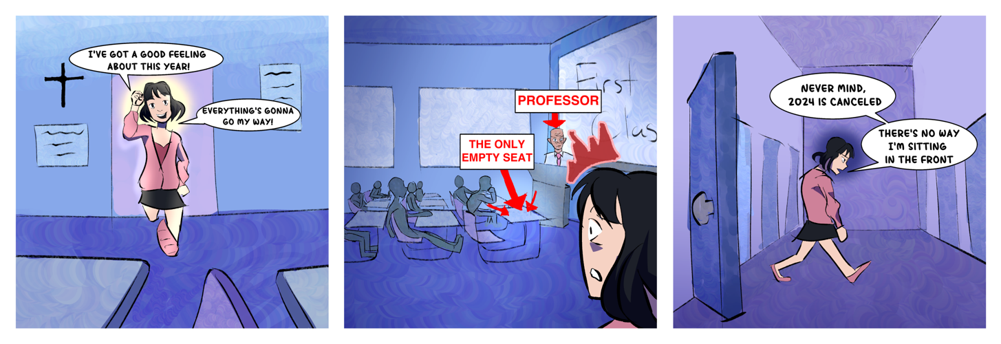 "New Year, Same Problems" Comic Strip | Cartoons | laloyolan.com