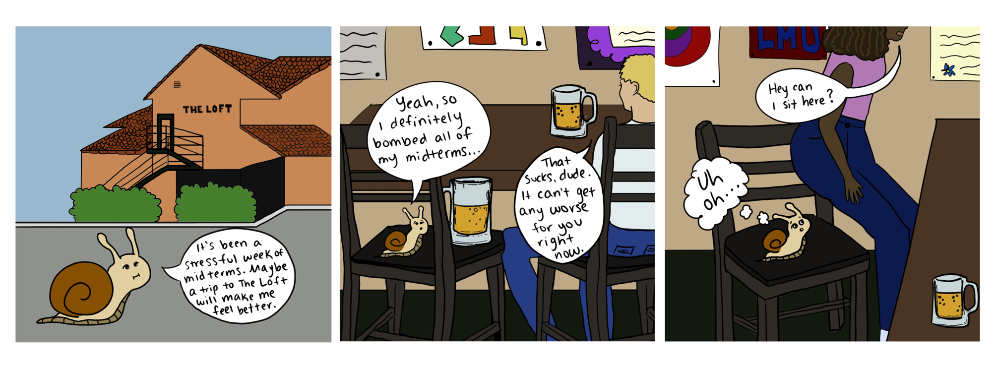 "Glen the Snail" Comic Strip | Cartoons | laloyolan.com