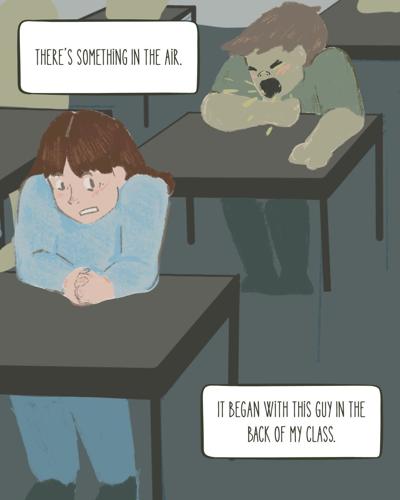 "There's something in the air" Comic Strip | Cartoons | laloyolan.com