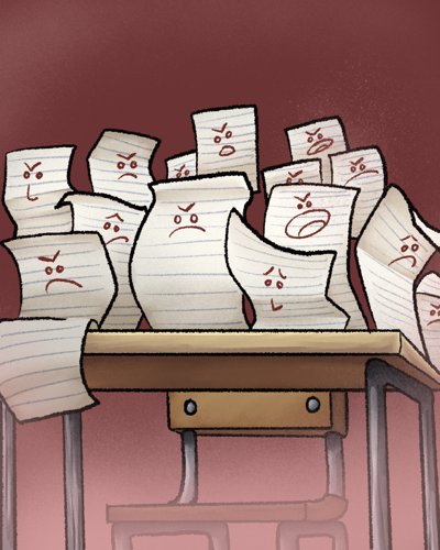 Notes outraged after not getting invited to final exam | The Bluff ...