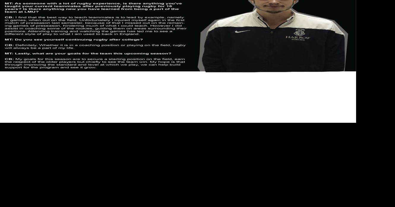 Charles Biddle speaks on playing Rugby in the US | Sports | laloyolan.com