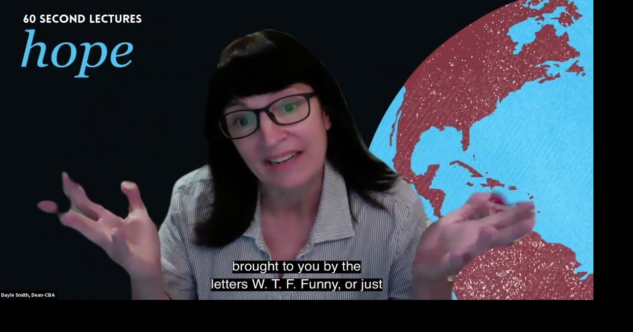 60 Second Lectures 2020: Dayle Smith | 60 Second Lectures 2020 ...