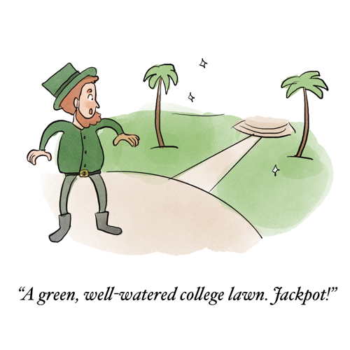 "The Westchester: Lucky Day" Comic Strip | Cartoons | laloyolan.com