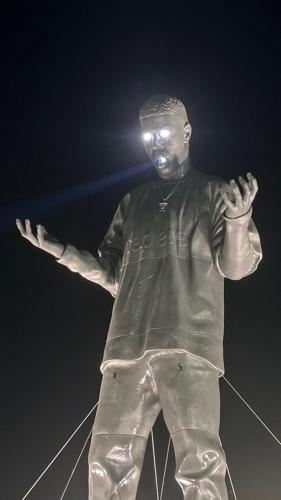 LMU team aids in the building of Kid Cudi statue | LIFE+ARTS ...