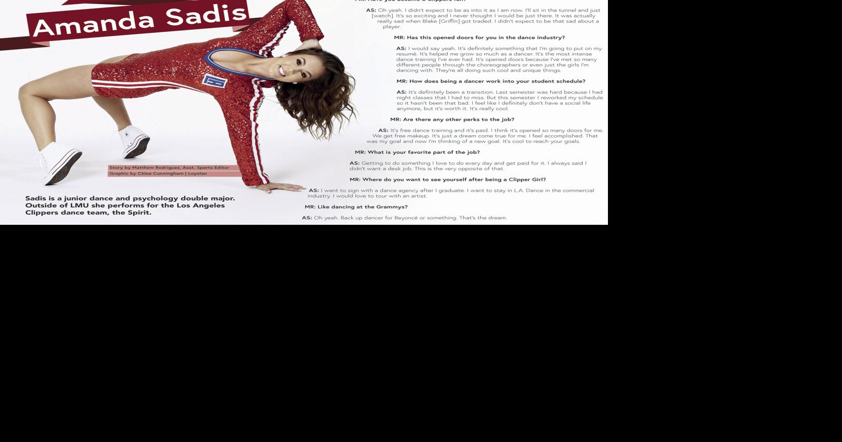 Amanda Sadis Q+A | Sports | laloyolan.com