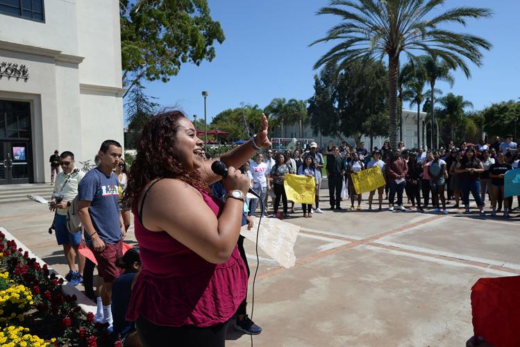 Students march for DACA at Lions with DREAMers rally | News | laloyolan.com