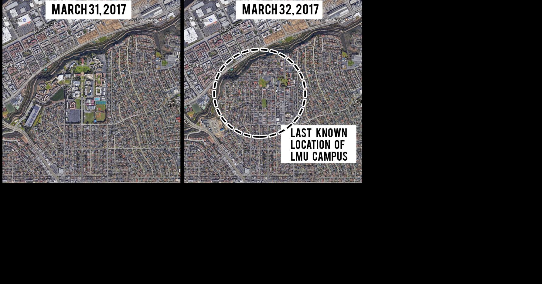 Students wake up to find LMU missing | The Bluff | laloyolan.com