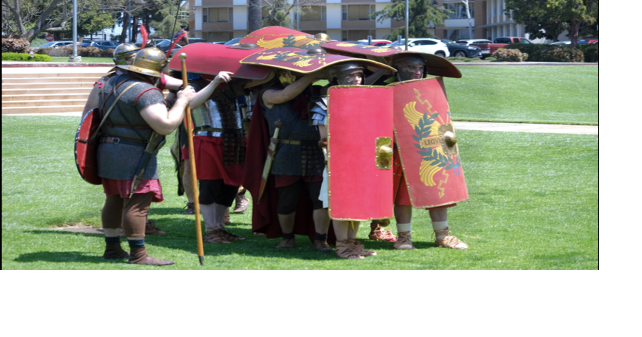 Romans on the Bluff: Students perform ancient Roman reenactment | LIFE ...