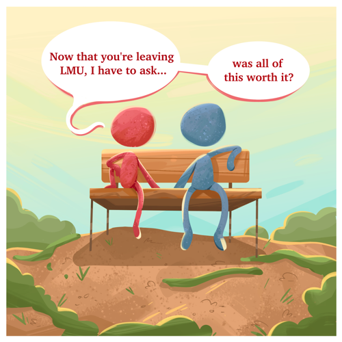 "Goodbyes on the Bluff" Comic Strip | Cartoons | laloyolan.com