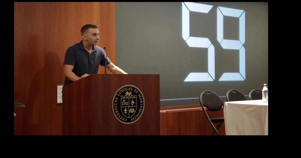 60 Second Lectures 2019 Trevor Zink 60 Second Lectures 2019
