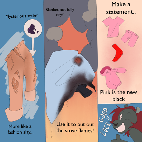 "Iggy's Laundry Tips" Comic Strip | Cartoons | laloyolan.com