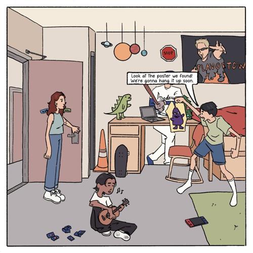 "Dorm Duality" Comic Strip | Cartoons | laloyolan.com