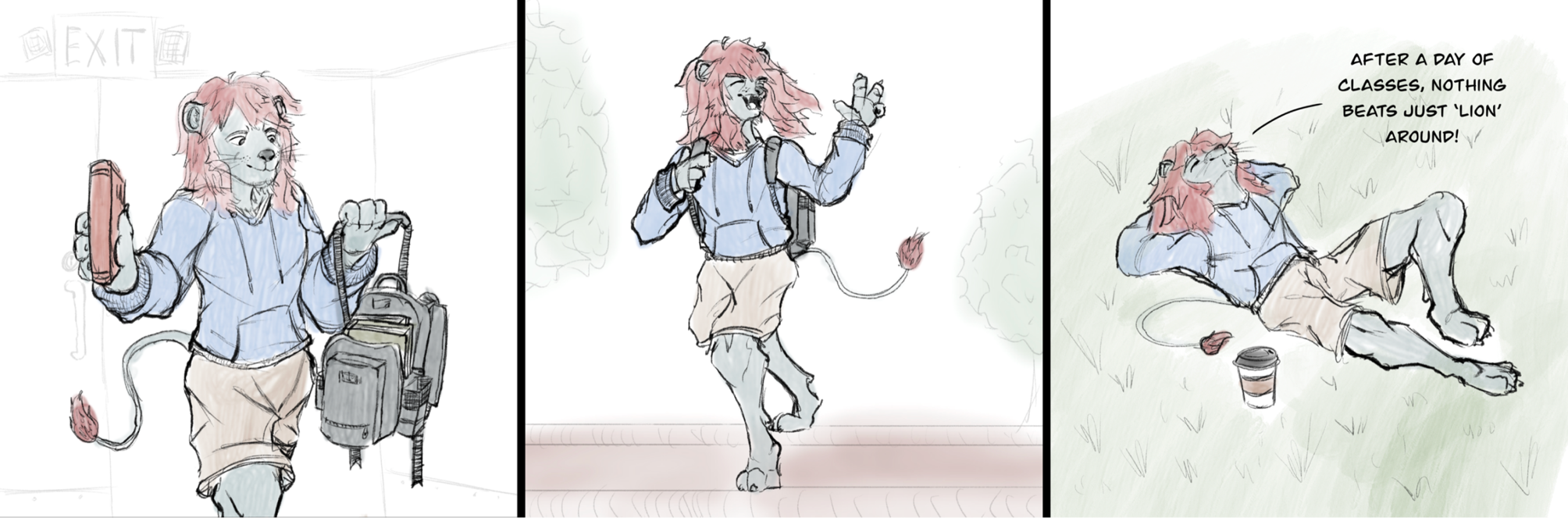 "Break Time!" Comic Strip | Cartoons | laloyolan.com