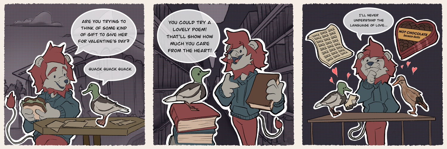 "Secret Admirer" Comic Strip | Cartoons | laloyolan.com