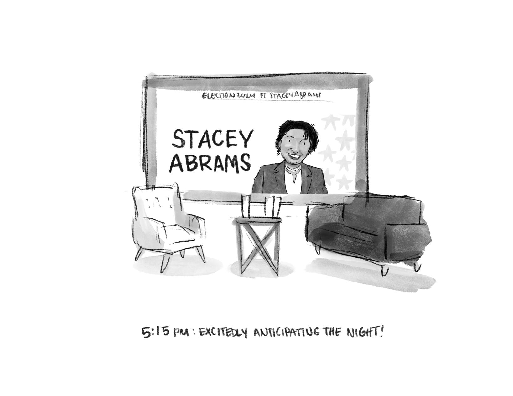 Stacey Abrams event: Through the eyes of a cartoonist | Cartoons ...