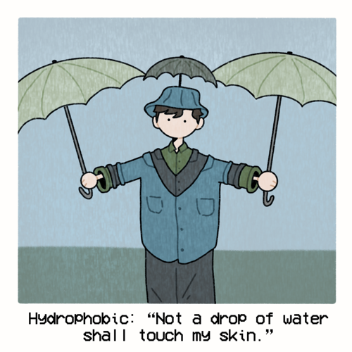 "3 reactions to rain at LMU" Comic Strip | Cartoons | laloyolan.com