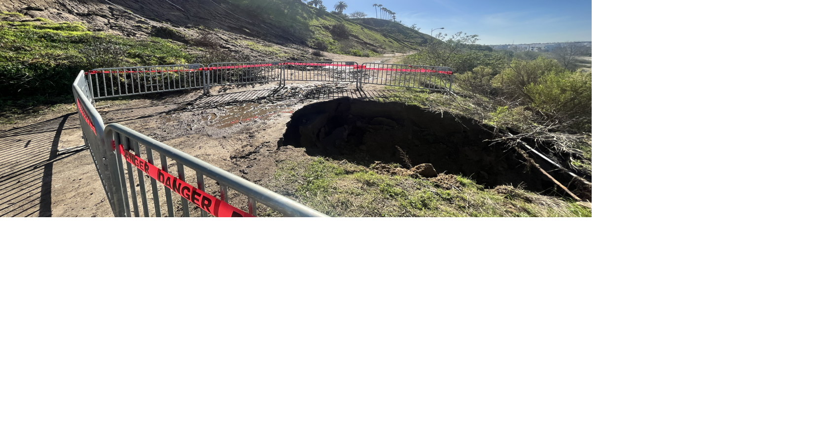 DEVELOPING: Cabora Road along the bluff closed due to erosion | News ...