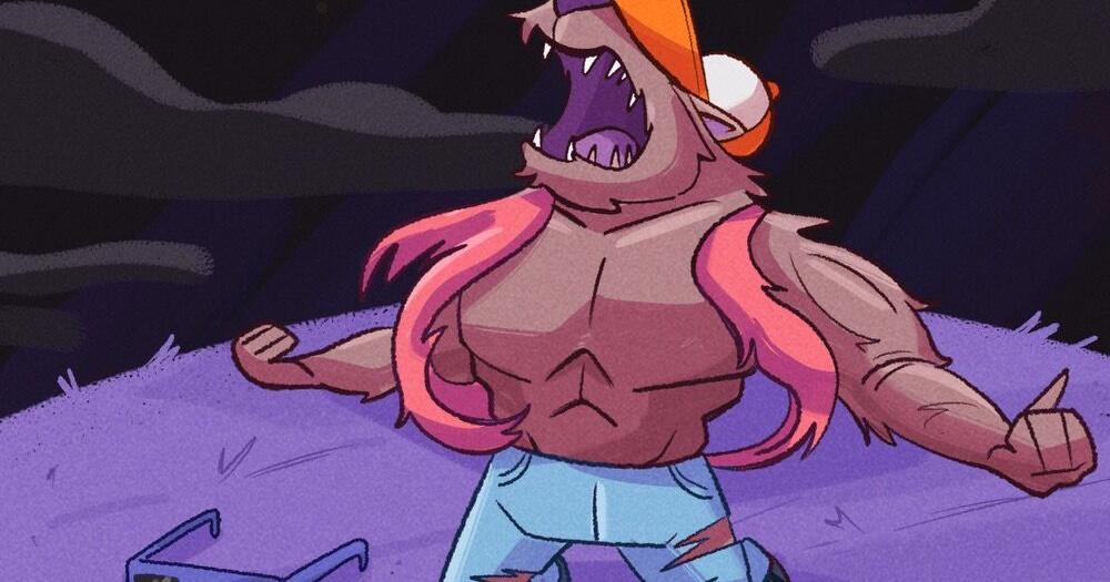 Confused werewolf transforms during the solar eclipse | The Bluff ...