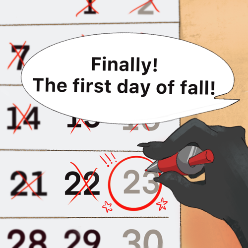 "Iggy vs fall weather" Comic Strip | Cartoons | laloyolan.com