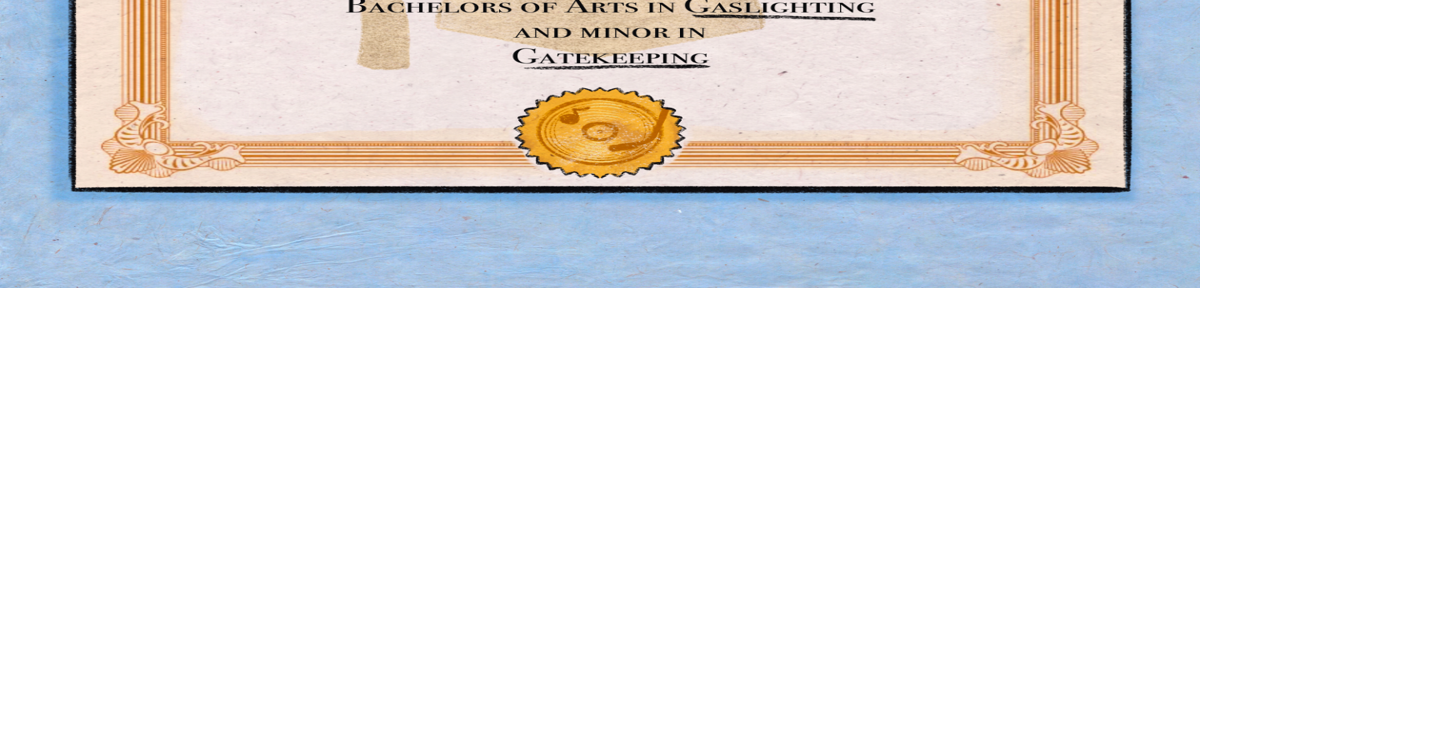 Bluff: LMU announces new Gaslighting Studies major | The Bluff ...