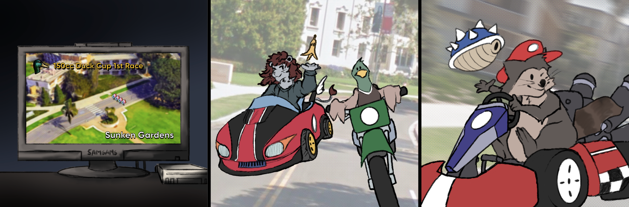 "Final Lap" Comic Strip | Cartoons | laloyolan.com