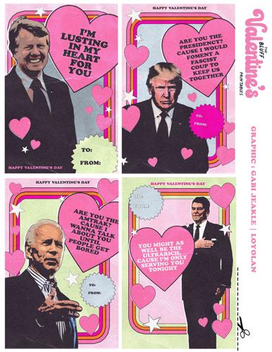 Presidential Valentine's printables | The Bluff | laloyolan.com