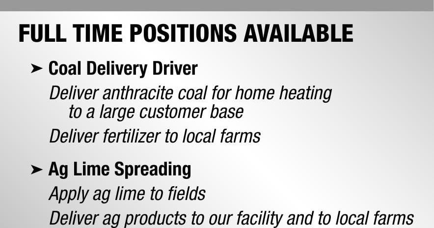 Delivery Driver & CDL driver | Help Wanted | lancasterfarming.com