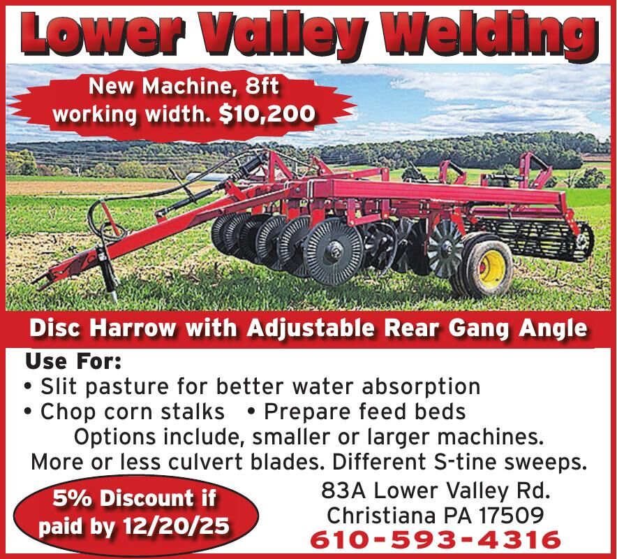 Disc Harrow w/ adjustable gang angle | Farm Equipment ...