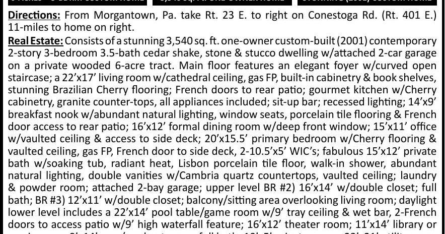 11/25 - GALLAGHER | Public And Estate Sales | lancasterfarming.com