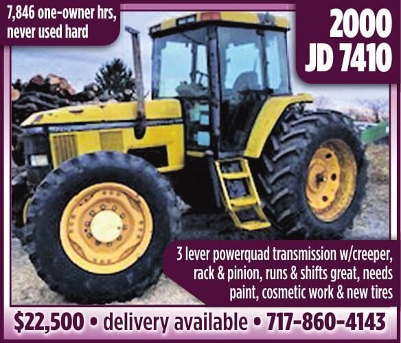 2000 JD 7410, 3 Level PQ | Farm Equipment | lancasterfarming.com