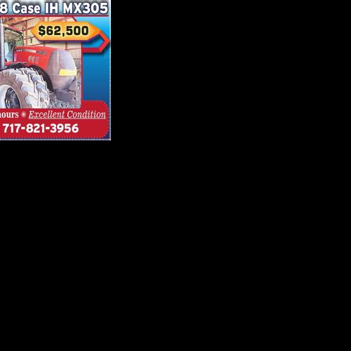 2008 Case IH MX305, Excellent condition. NOW: $59,000 | Farm Equipment ...