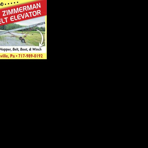 Zimmerman 36' Belt Elevator | Farm Equipment | lancasterfarming.com