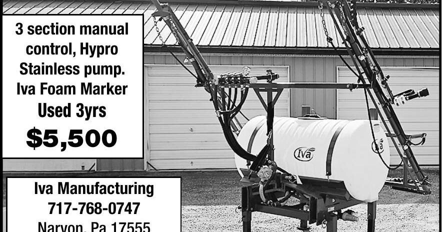 3pt 200G Field Sprayer | Farm Equipment | lancasterfarming.com