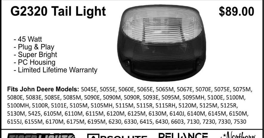 G2320 Tail Light | Farm Equipment | lancasterfarming.com