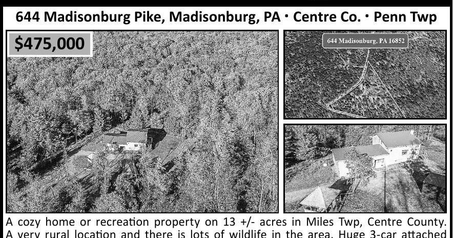 M. Bergey: 644 Madisonburg Pk | Real Estate | lancasterfarming.com