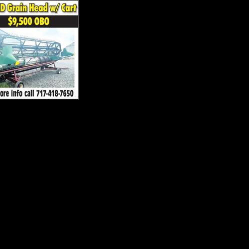 JD 920 Grain Head with Cart | Farm Equipment | lancasterfarming.com