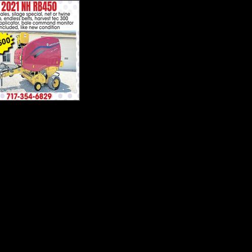 2021 NH RB450 560 bales, Silage Special. | Farm Equipment ...