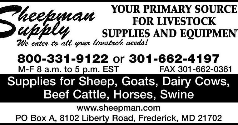 #3 2070 Equipment Sheepman Sup | Livestock Equipment | lancasterfarming.com