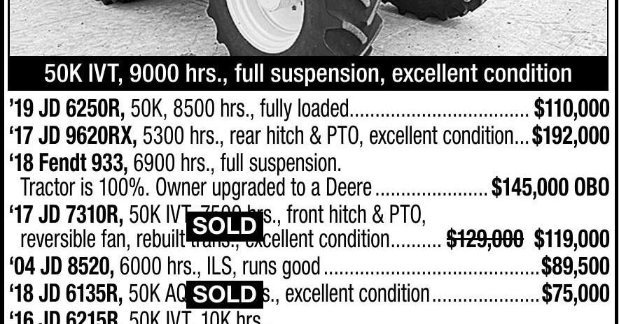 '14 JD 6190R & listings | Farm Equipment | lancasterfarming.com