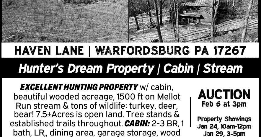 2/6- HAVEN RE | Public And Estate Sales | lancasterfarming.com