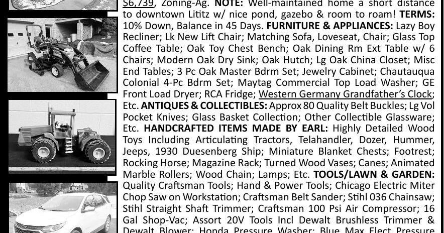 17543-3/8 FRABLE | Public And Estate Sales | lancasterfarming.com