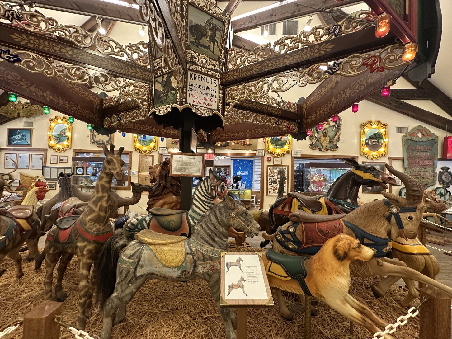 Early Carousel History Showcased at Knoebels Carousel History ...