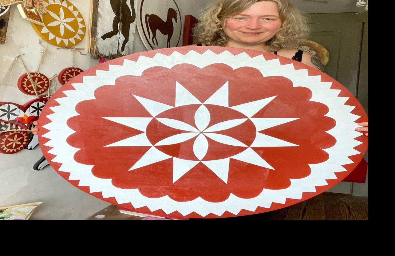 Hex Signs Help Artist Connect to Pennsylvania Dutch Roots | Antiques ...