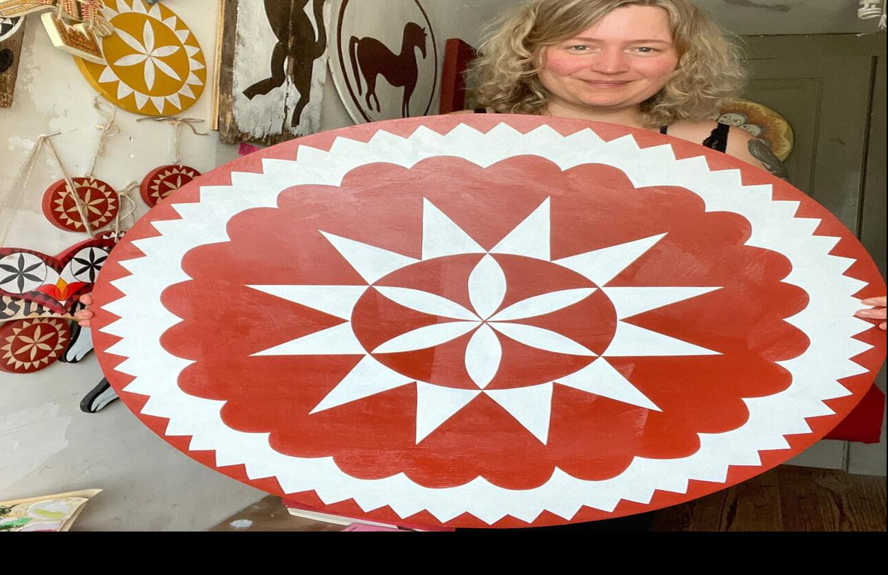 Hex Signs Help Artist Connect to Pennsylvania Dutch Roots | Antiques ...