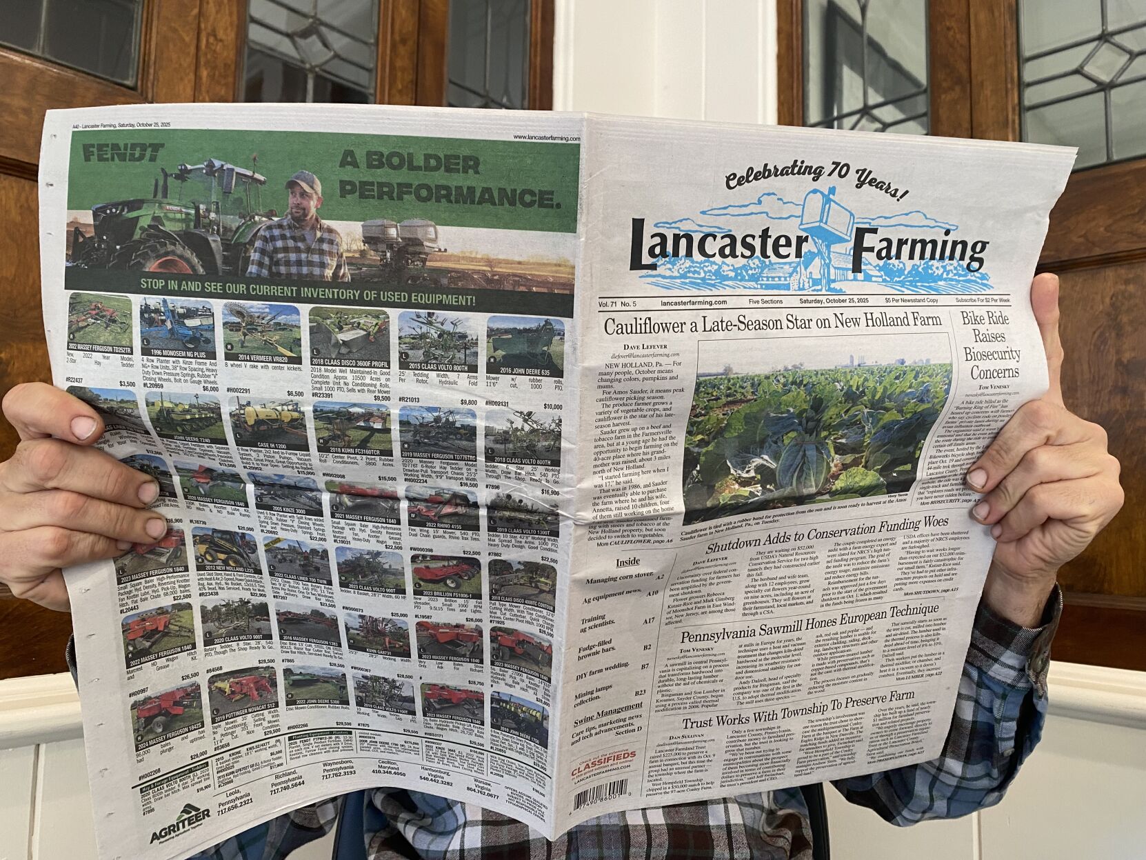 Routine Recollections During Lancaster Farming's 70th Anniversary ...