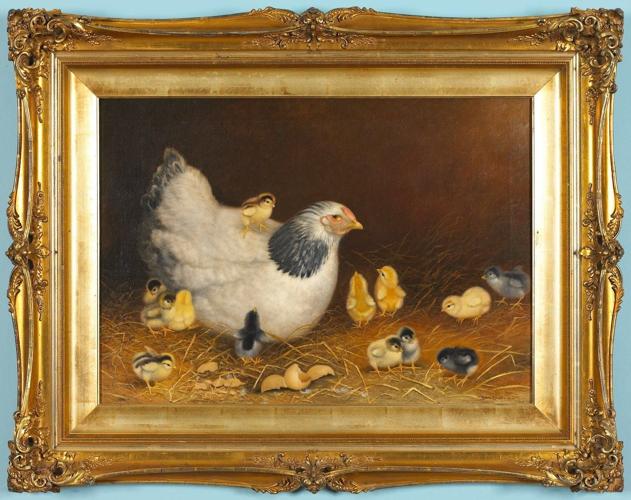 Ben Austrian a Renowned Painter of Poultry | Farming and Agricultural ...