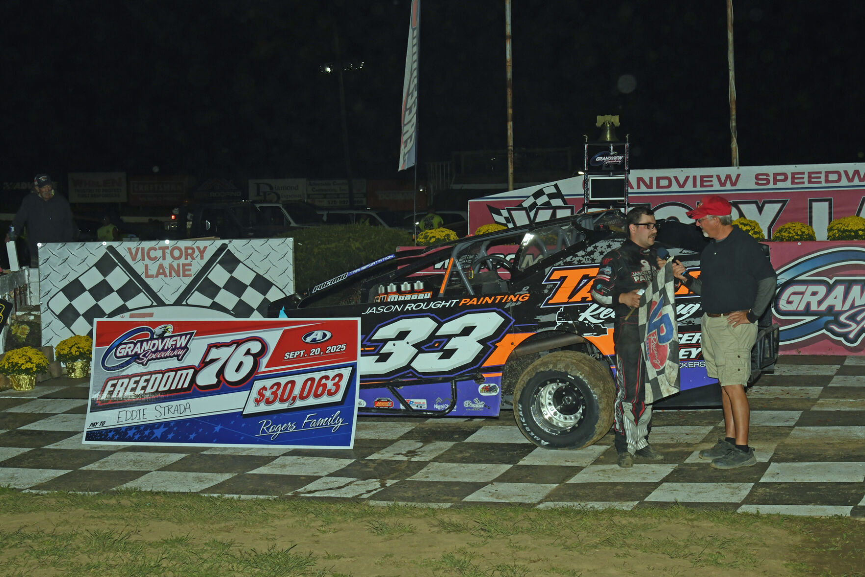 Redemption: Eddie Strada Wins Freedom 76 at Grandview Speedway ...