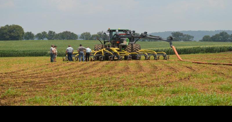 Farmers Demonstrate Manure Technology | Farming and Agricultural News ...