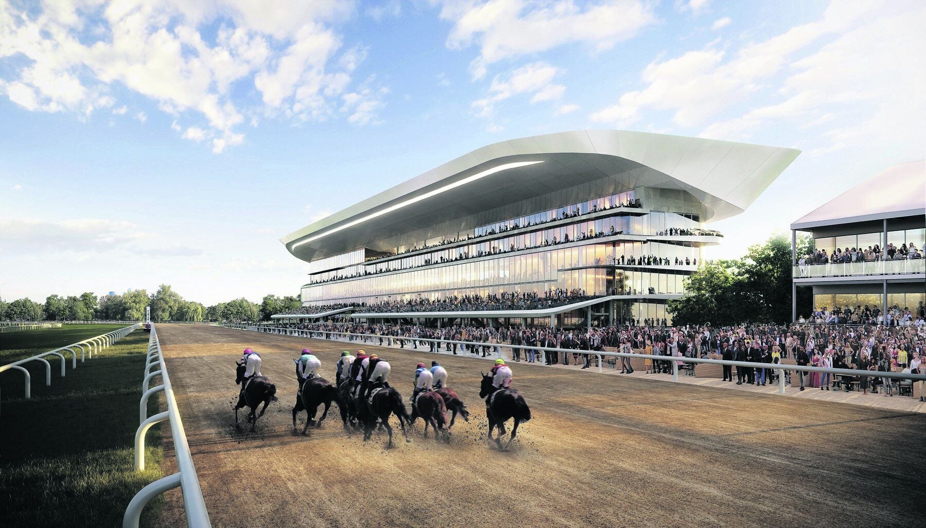 Belmont Park Reopens in September With New Paddock and Grandstand ...