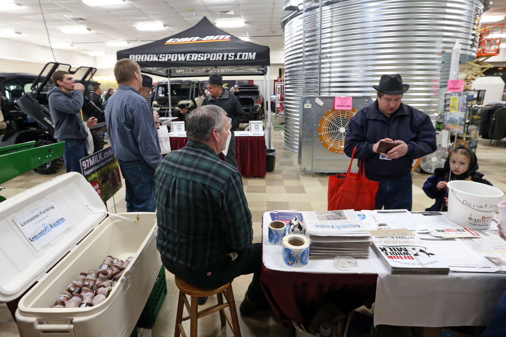 97 Milk Spreads Whole Milk Message at Keystone Farm Show | Dairy News ...